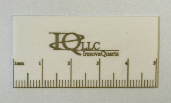 1" X 2" Ceramic Column Scoring Wafer – Silica Physics