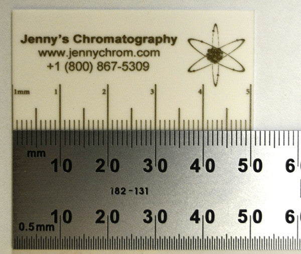 1" X 2" Ceramic Column Scoring Wafer – Silica Physics